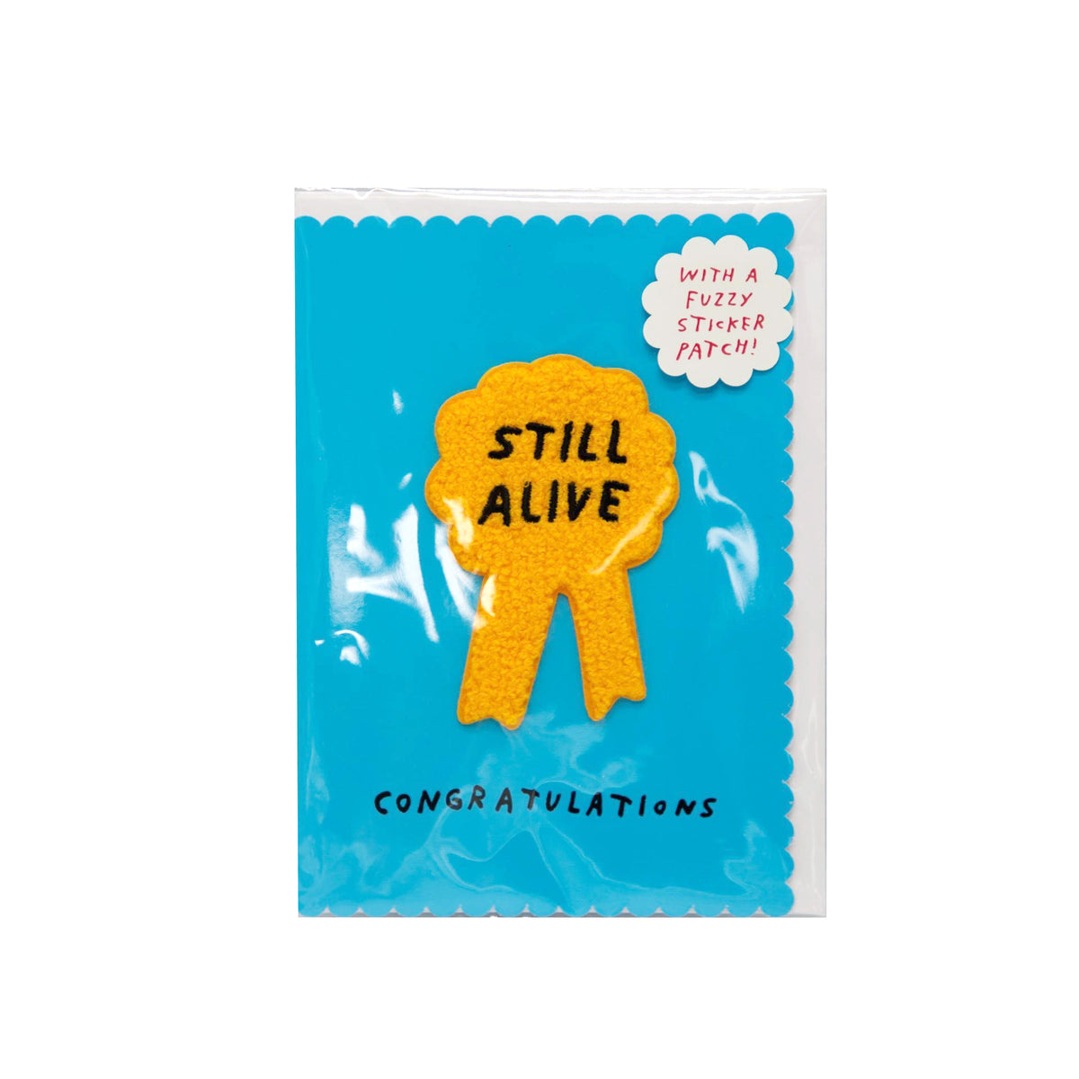 Still Alive Chenille Patch Gift Card x Adam JK | Third Drawer Down UK