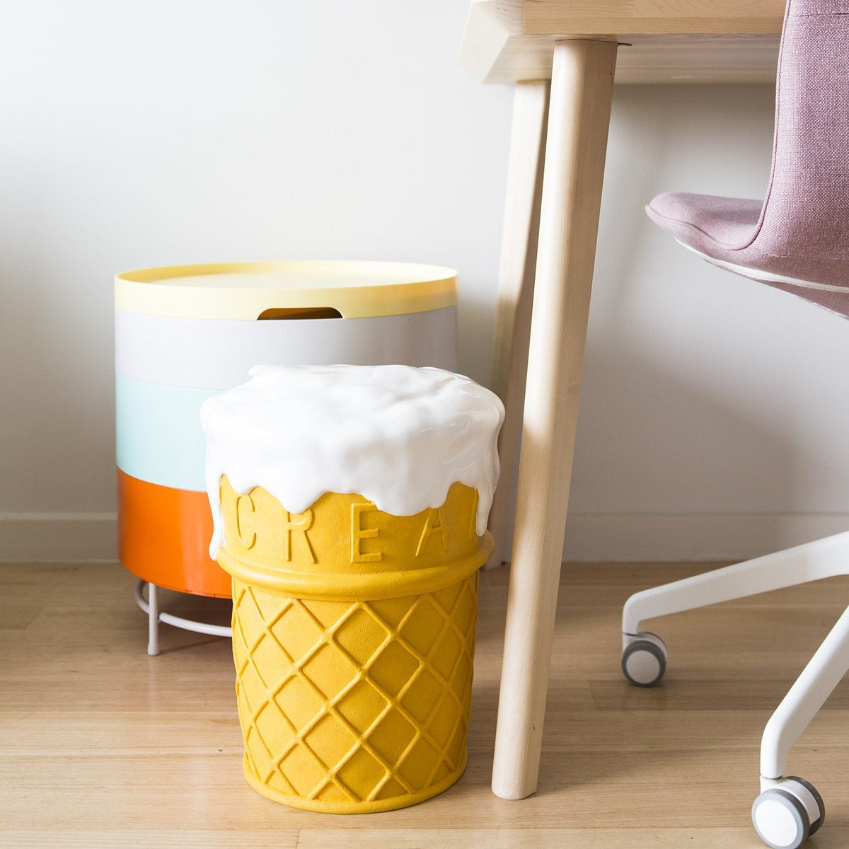 Giant Ice Cream Stool | Third Drawer Down UK