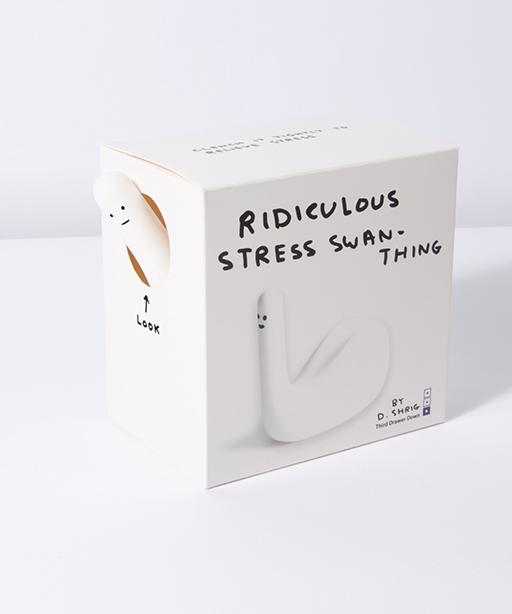 Ridiculous Stress Swan Thing | David Shrigley Ridiculous Stress Swan ...